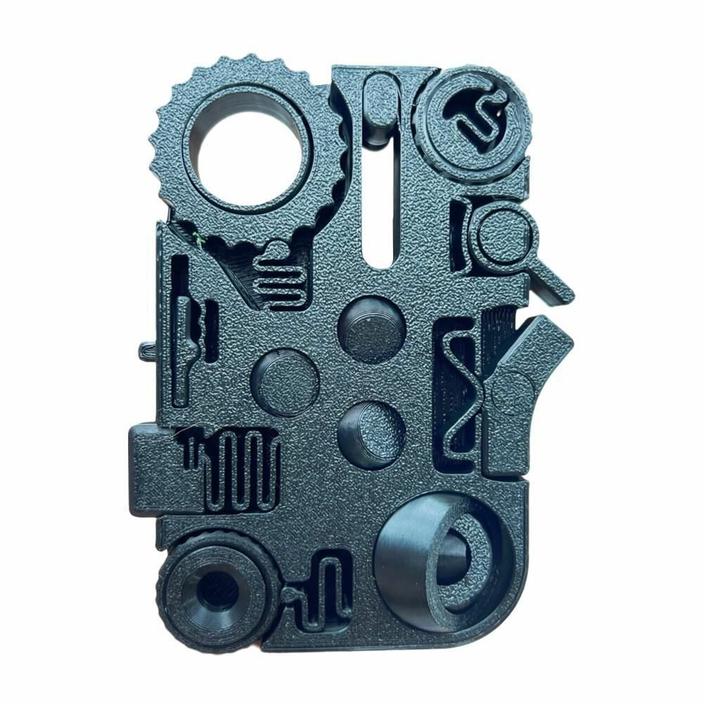 Большой 3D-печатный спиннер EDC, гравитационный антистресс, премиум подарок для мужчин