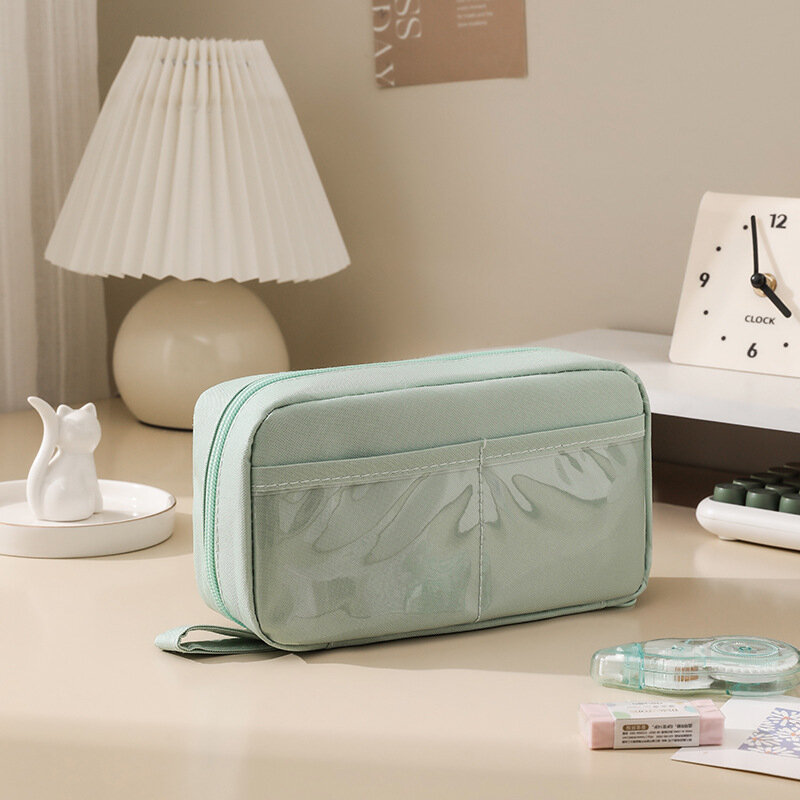 Пенал Bala, для девочек, зеленый, 50 ручек