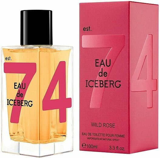 Iceberg eau de iceberg 74 wild rose 100 ml туалетная вода женская