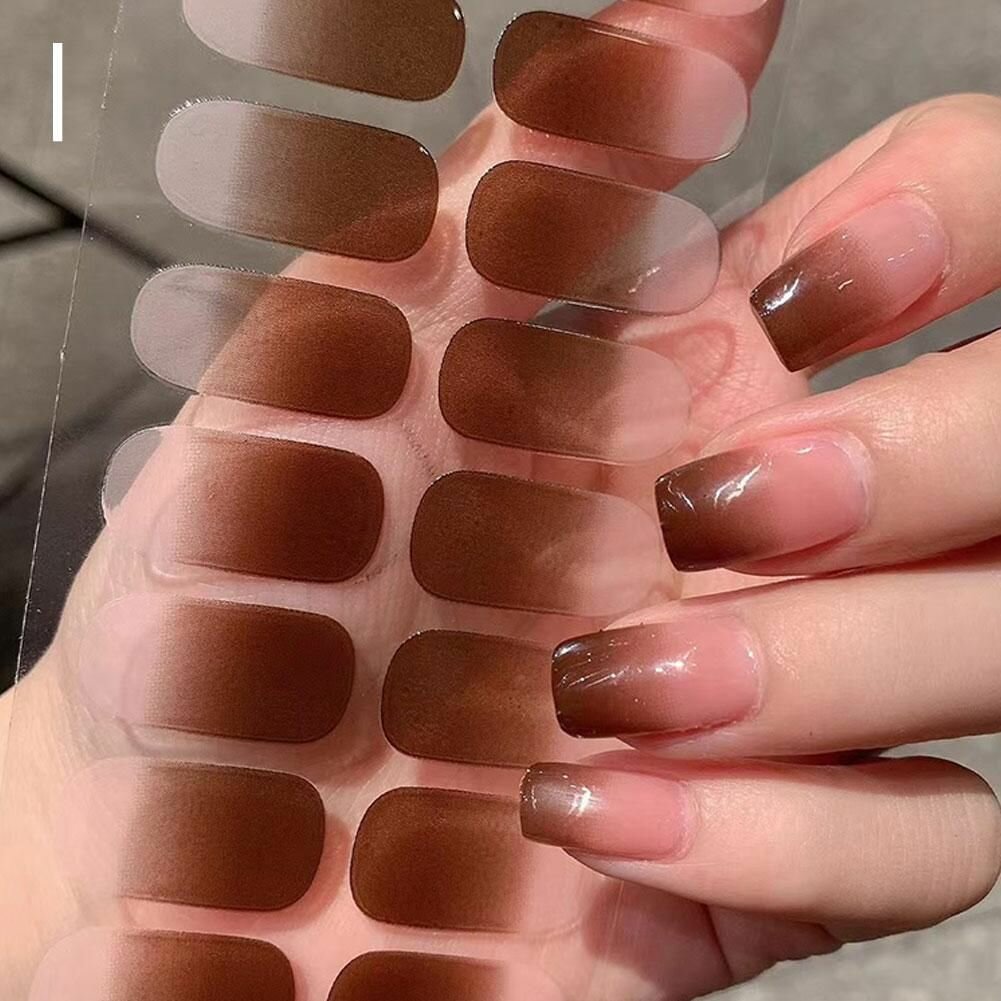 Гелевые/Лаковые полоски для ногтей. Наклейки для маникюра.