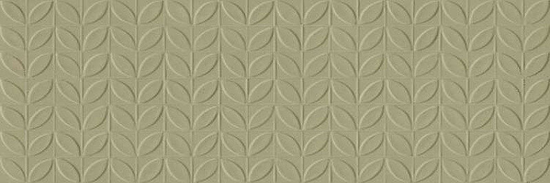 Керамическая плитка Marazzi Ragno Vida Struttura Foglia 3D Verde Rett RA6N настенная 30х90 см зеленый