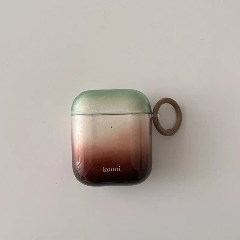 Прозрачный чехол Mint Latte для AirPods