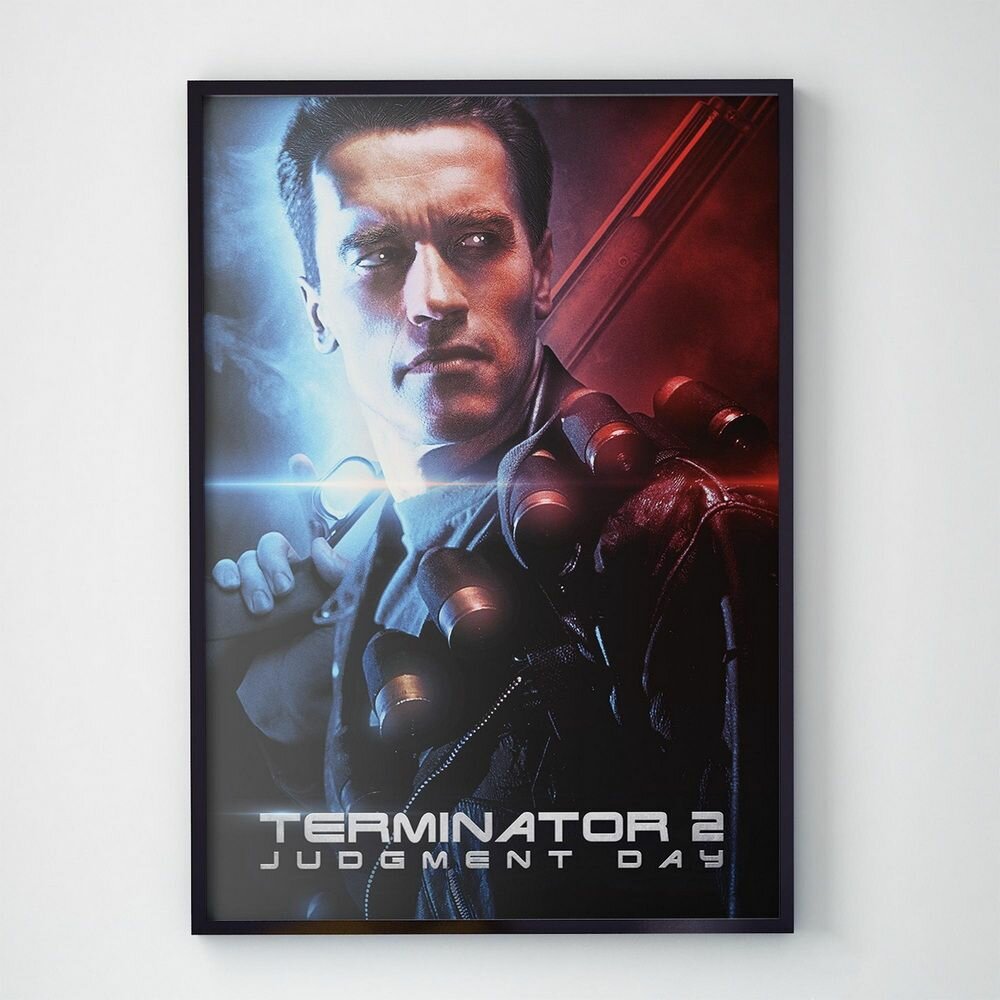 Плакат, постер Терминатор (Terminator) на бумаге, размер 60х84см