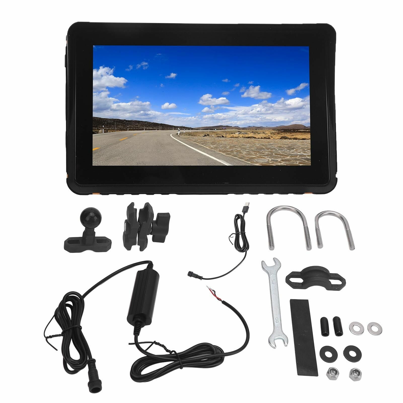 GPS навигация 7" для мотоцикла (водонепроницаемый сенсор)