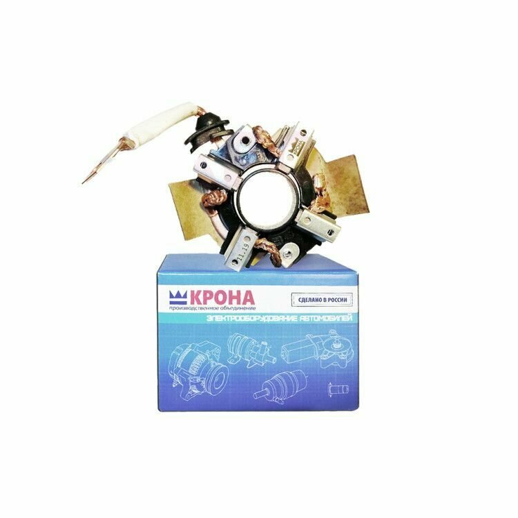 Щетка стартера щеточный узел в сборе ВАЗ 2110 2112 1118 2170 стартер 92 921 922 электром крона 209.3708