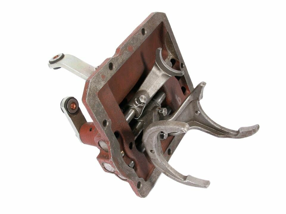 Механизм КПП перек передач УАЗ 452 3741 нового образца 4 ст 3741-1702010-11