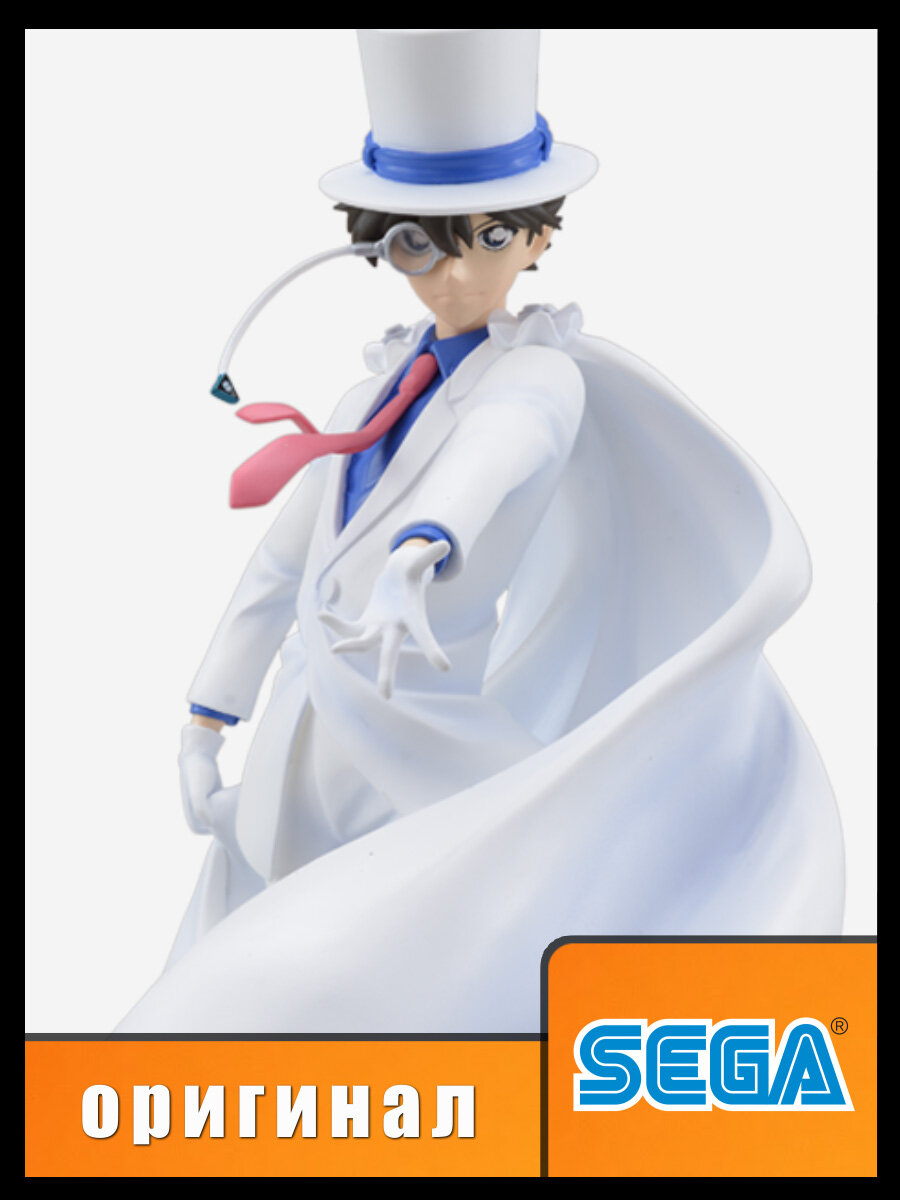 Оригинальная фигурка Kaito Kuroba от Sega из аниме Detective Conan / Кайто Куроба «Детектив Конан» 20 см