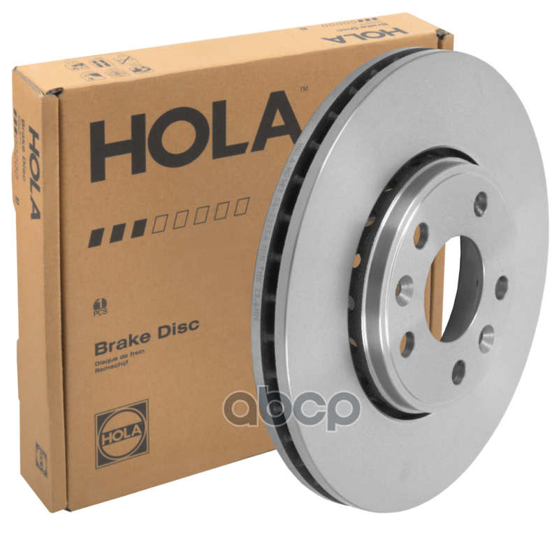 Тормозной диск, вентилируемый, передний, RENAULT Megane III (08-), Laguna (07-), (1шт) HOLA арт. HD983