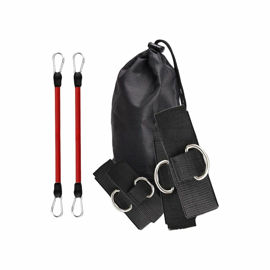 Резиновые эластичные ленты для спорта, - Красный Набор весом 50 фунтов