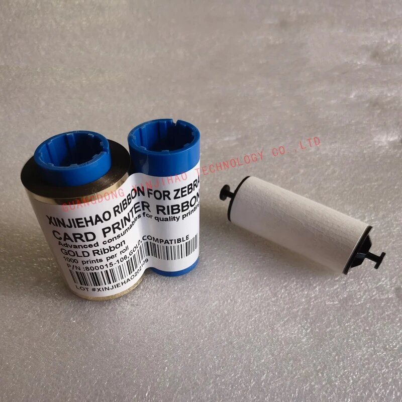 EVOVOS Золотая лента для Zebra 1000 принтов