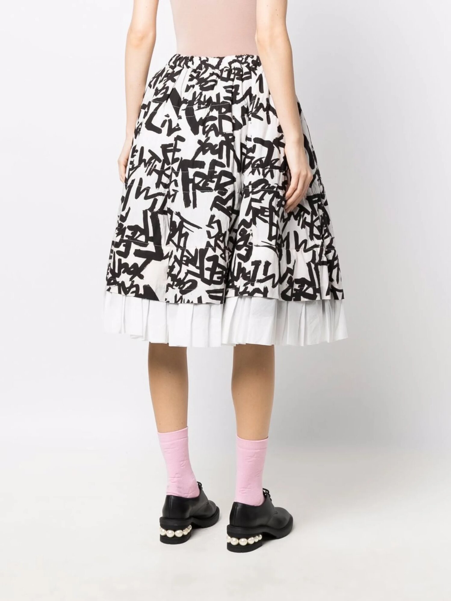 Юбка COMME des GARCONS, размер S, черный — фото 1