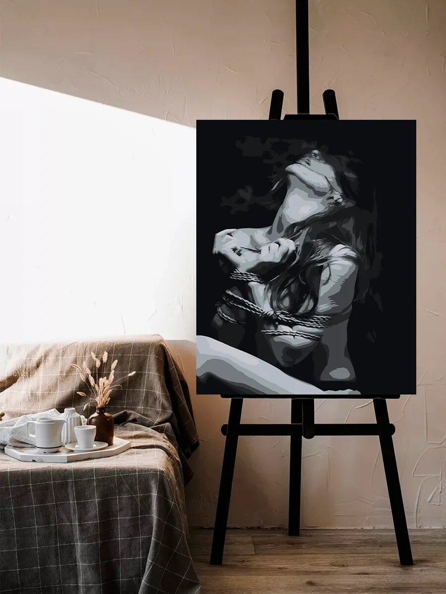 Картина по номерам Эротика Страсть Соблазн Влечение Любовь