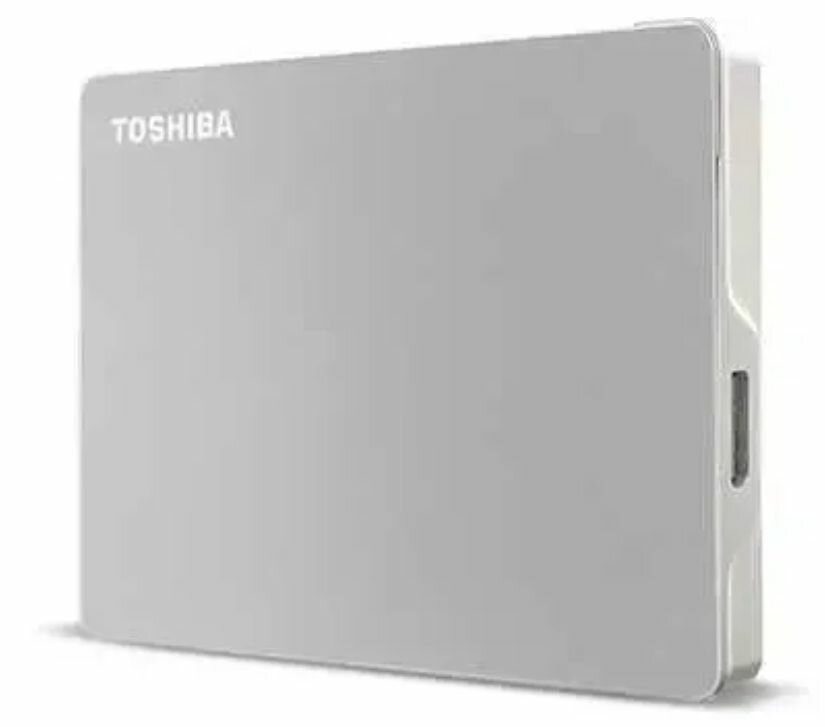4 ТБ Внешний HDD Toshiba Canvio Flex (HDTX140ESCCA) серебристый - 2.5", USB 3.0