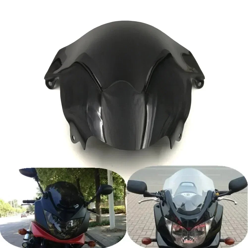 Для Suzuki Bandit GSF1250S 07-16 2010 2011 2012 GSF 1200S 2006, дефлектор переднего ветрового стекла мотоцикла, капот, ветровой перехватчик, Черный