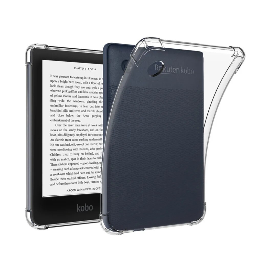 Прозрачный чехол для Kobo Clara 2E/Clara Colour/BW 6" из ТПУ Kobo Clara Colour