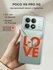 Чехол на Xiaomi Poco X6 PRO 5G / Поко X6 Про 5G с принтом "Love holding hands - ...