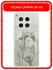 Чехол на Tecno Camon 30 4G / Текно Камон 30 4G с принтом "Аниме рисунок чёрно-бе...