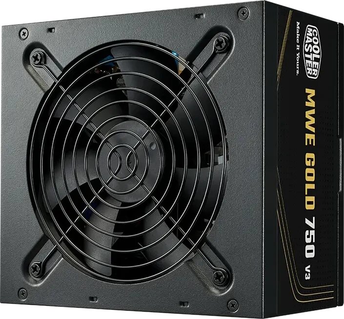 Блок питания 750W Cooler Master MWE Gold V3 (MPE-7506-ACAG-BEU)