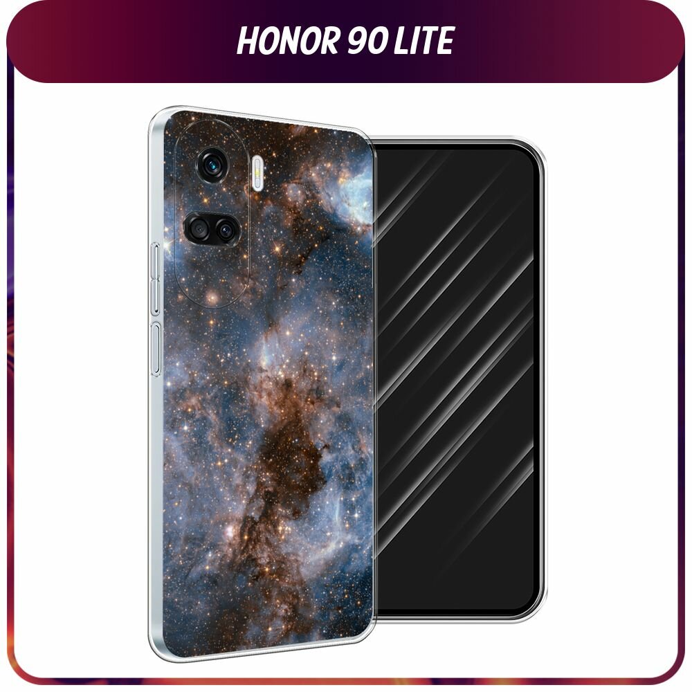 Чехол на Honor 90 Lite / Хонор 90 Лайт с принтом "Туманность 4"