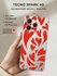 Чехол на Tecno Spark 40 / Текно Спарк 40 с принтом "Crazy hearts 2 - 14 февраля"...