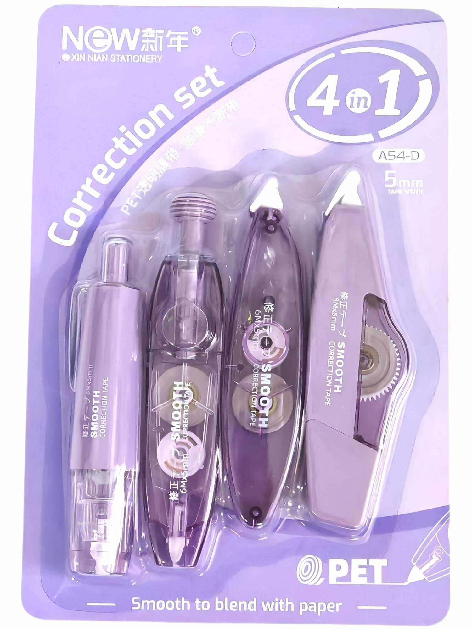 Набор из четырех универсальных корректирующих лент