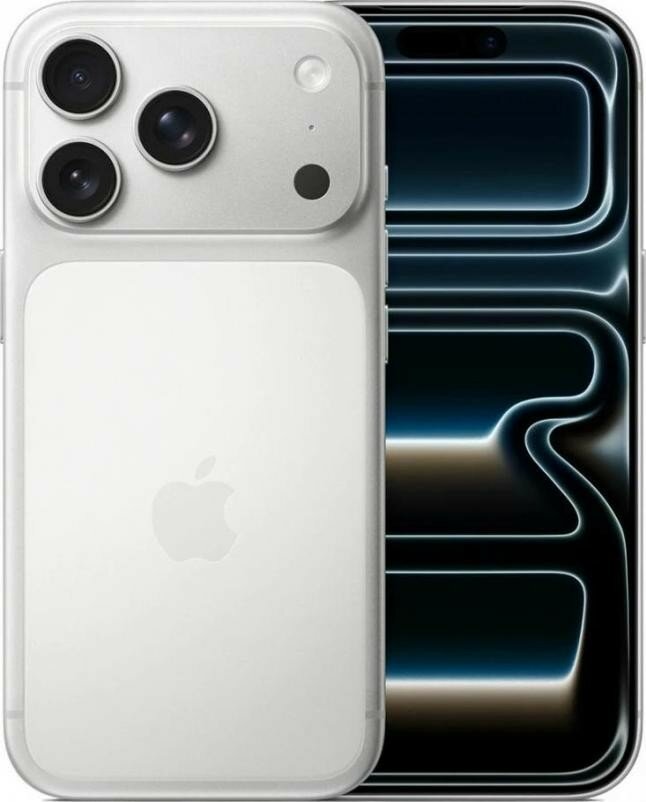 Смартфон Apple iPhone 17 Pro Max Sim+eSIM 256 ГБ Silver nano-SIM + eSIM