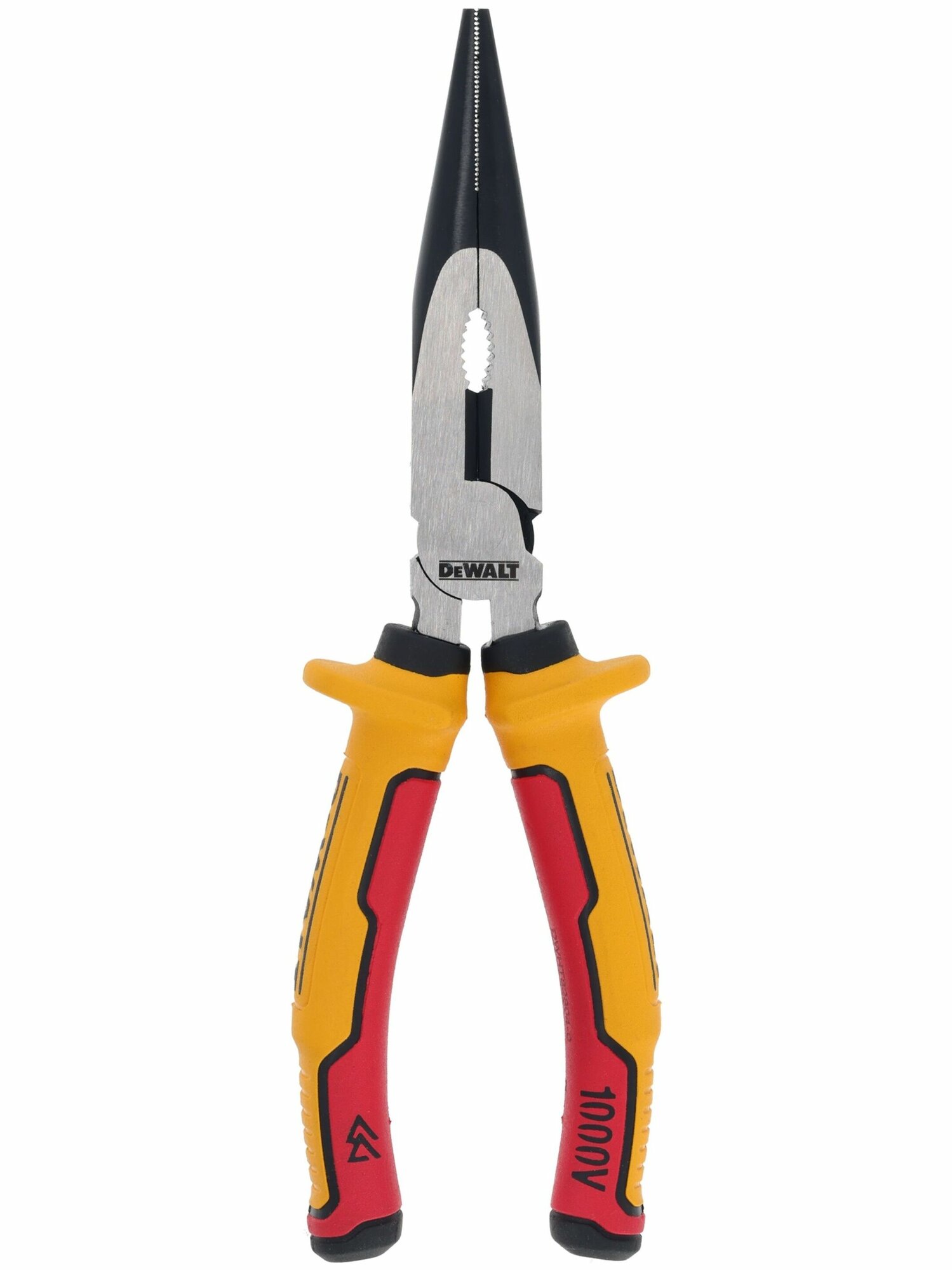 Плоскогубцы DEWALT DWHT82804-0, с удлиненными губками и токоизолирующими рукоятками, 20 см