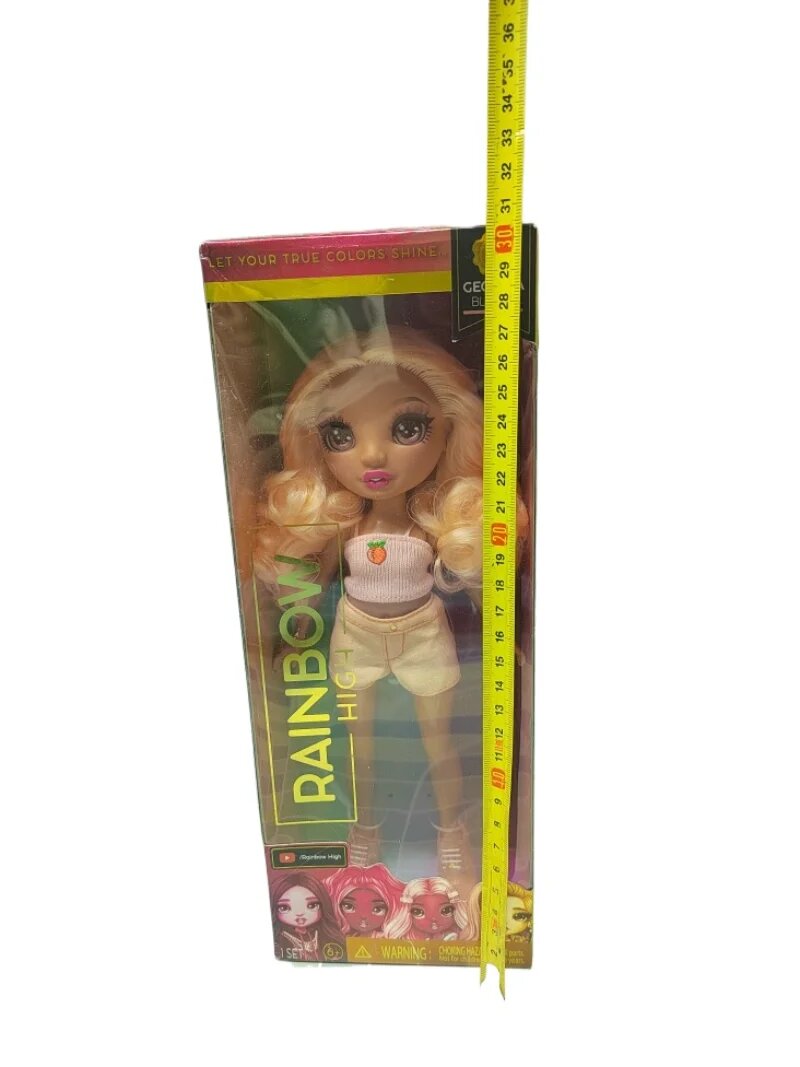 Новая кукла-сюрприз Rainbow High Slime School Ice Crystal Blue Big Sister, набор игрушек, подарки для девочек, N4, Унисекс