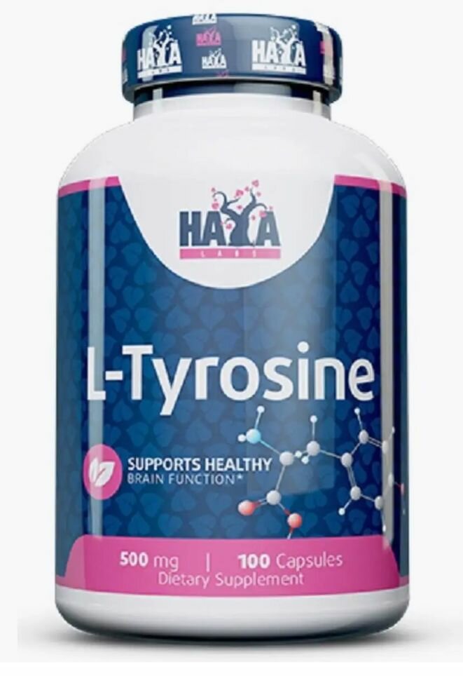 Haya Labs L - Tyrosine. L - тирозин. Аминокислота. 100капс.