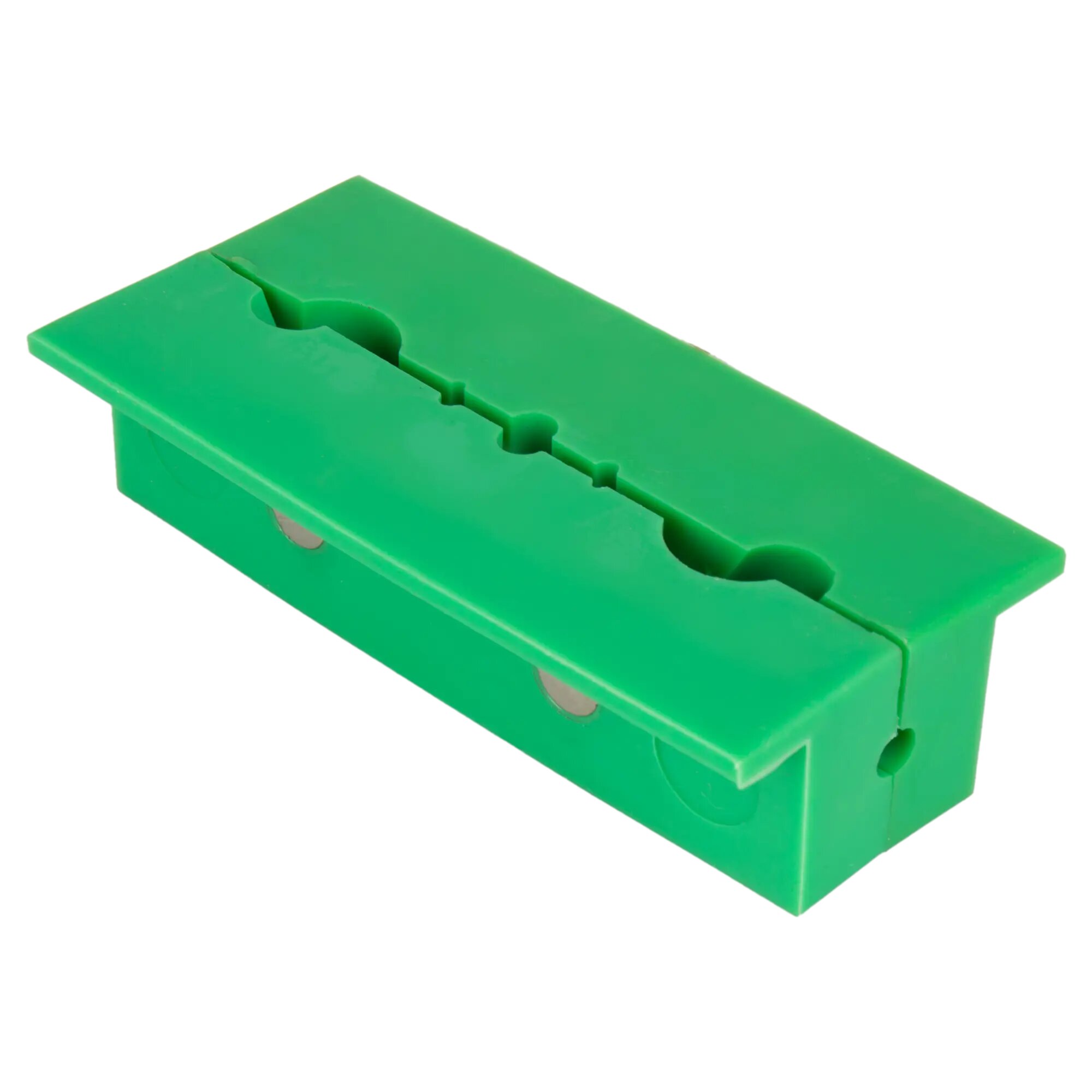 Кобальт 918-016 Магнитные губки для тисков с канавкой для точной фиксации деталей