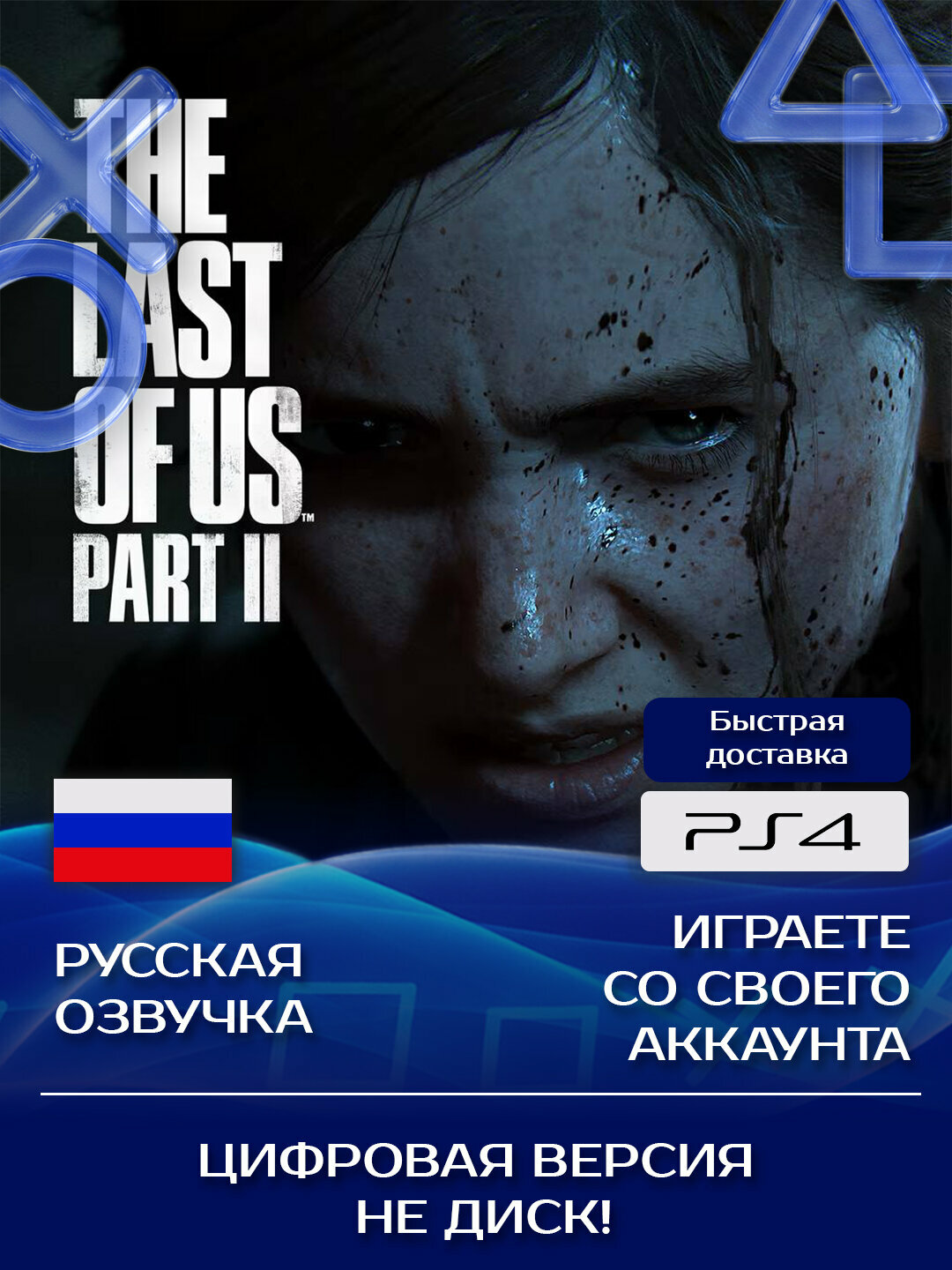 Игра The Last of Us 2 Standard Edition / Одни из нас: Часть 2 для PS4(НЕ подходит для PS5)