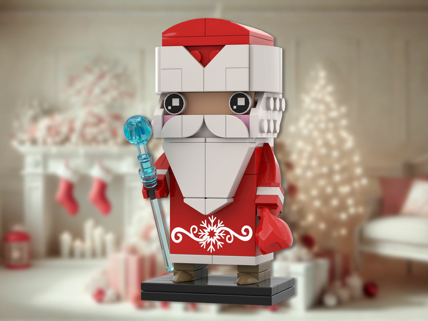 Конструктор Brick Labs "Дед Мороз"