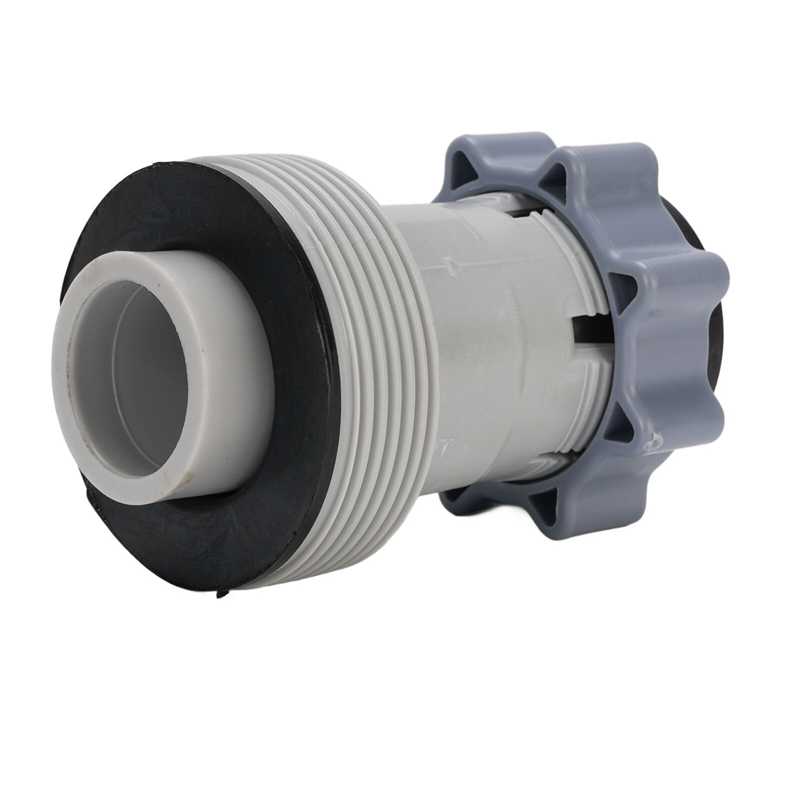 Адаптер для шланга бассейна, подсоедините шланг 1,5 дюйма к клапану бассейна диаметром 1,25 дюйма, аксессуары для надземного бассейна