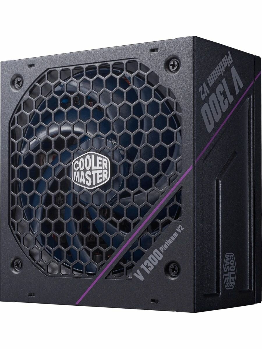 Блок питания Cooler Master ATX 1300W V1300 V2 Gen.5 80+ platinum 24pin APFC 135mm fan 16xSATA Cab Manag RTL