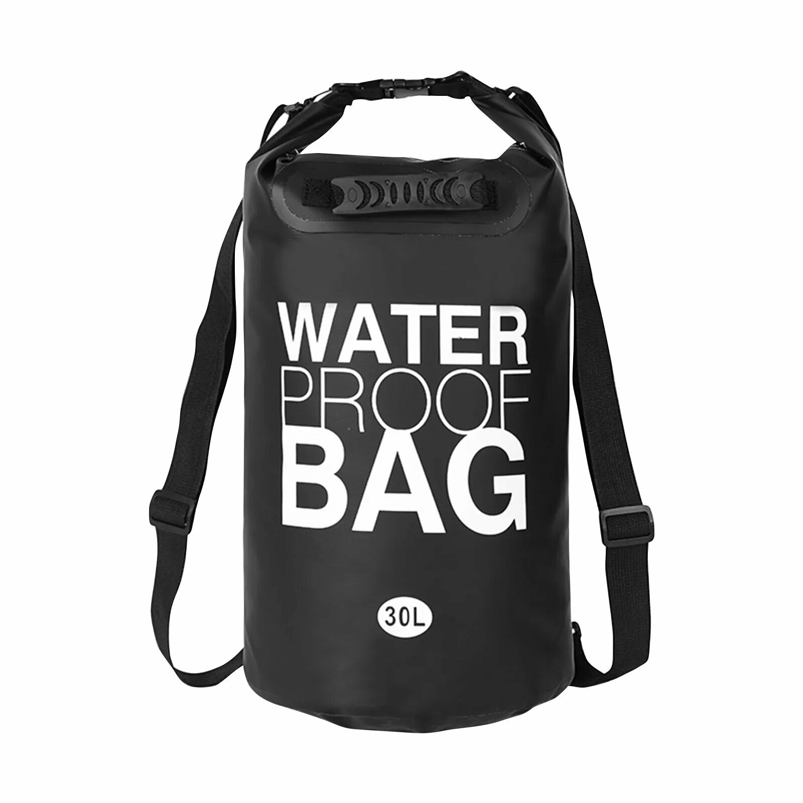 Водонепроницаемый сухой биг-бэг 30 л Roll Top Sack сохраняет снаряжение сухим для рафтинга, катания на лодках, плавания, кемпинга, рыбалки, водонепроницаемого рюкзака
