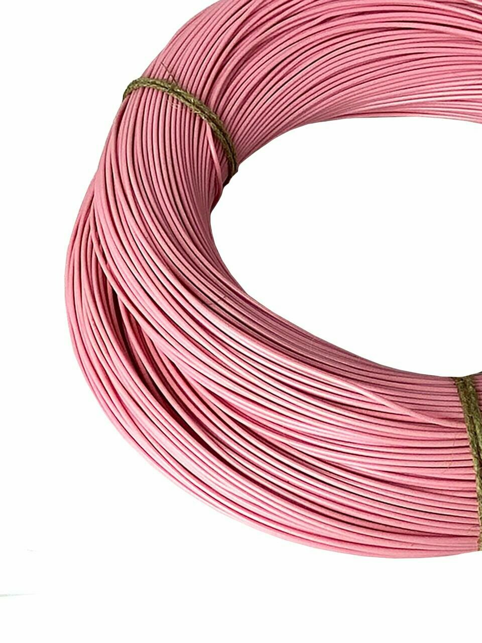 Провод медный монтажный НВ-4, сечение 0,2 мм2, 50 метров розовый