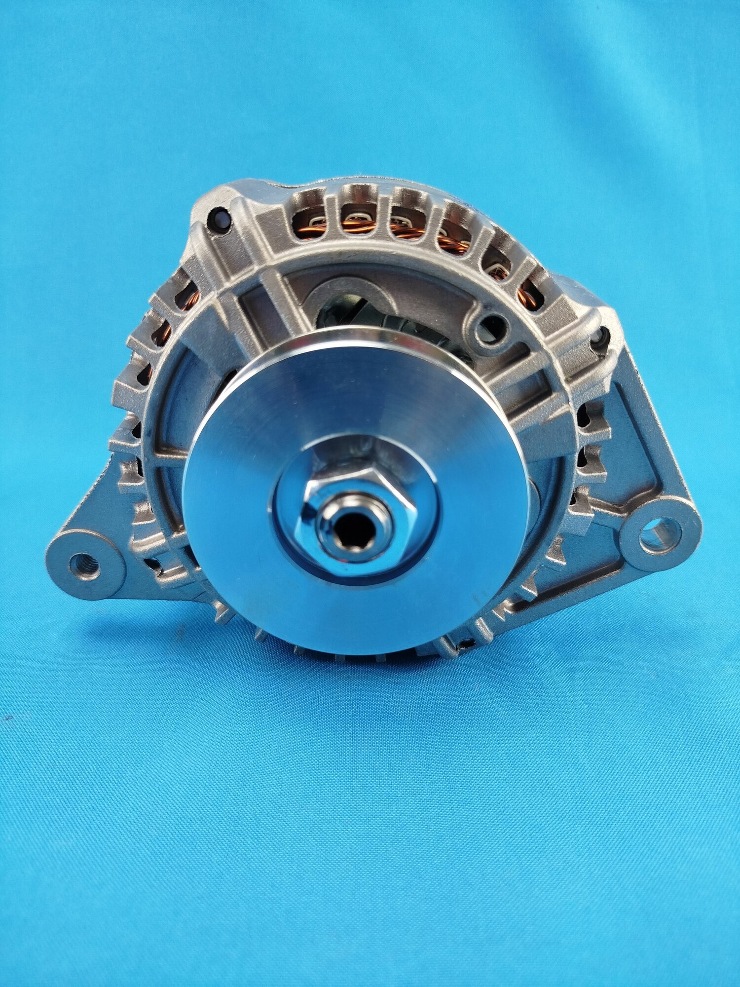 Генератор "ELTRA" для а/м ГАЗель 4216дв. Евро-3 шкив профиль "А" 13мм (125А)