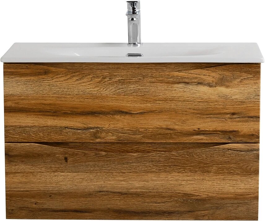 Тумба под раковину BelBagno Marino Rovere Rustico MARINO-CER-MINI-700-2C-SO-RR-P 69,6 см, подвесная, дуб Rustico