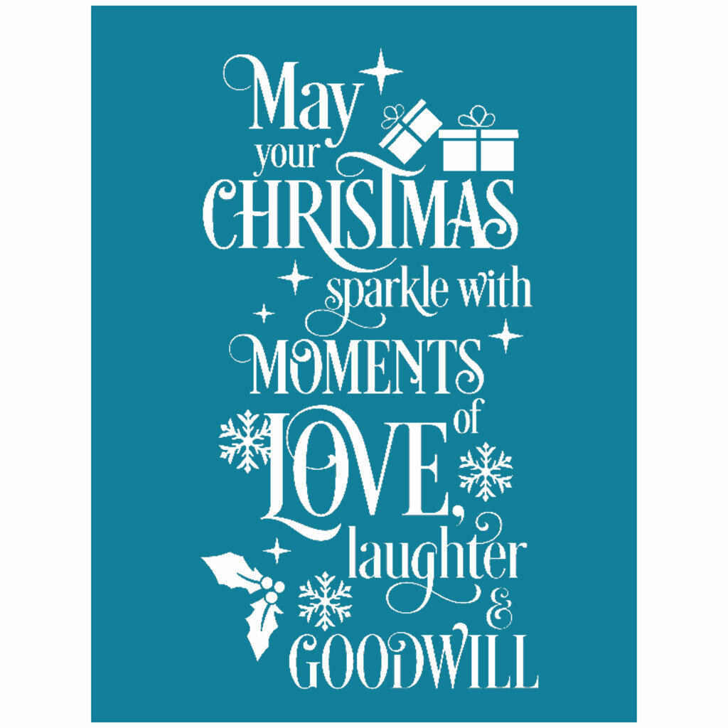 Рождественский Самоклеящийся Трафарет Для Шелкотрафаретной Печати с Сетчатыми Переносами для DIY Футболки Подушки Текстильной Живописи Украшения