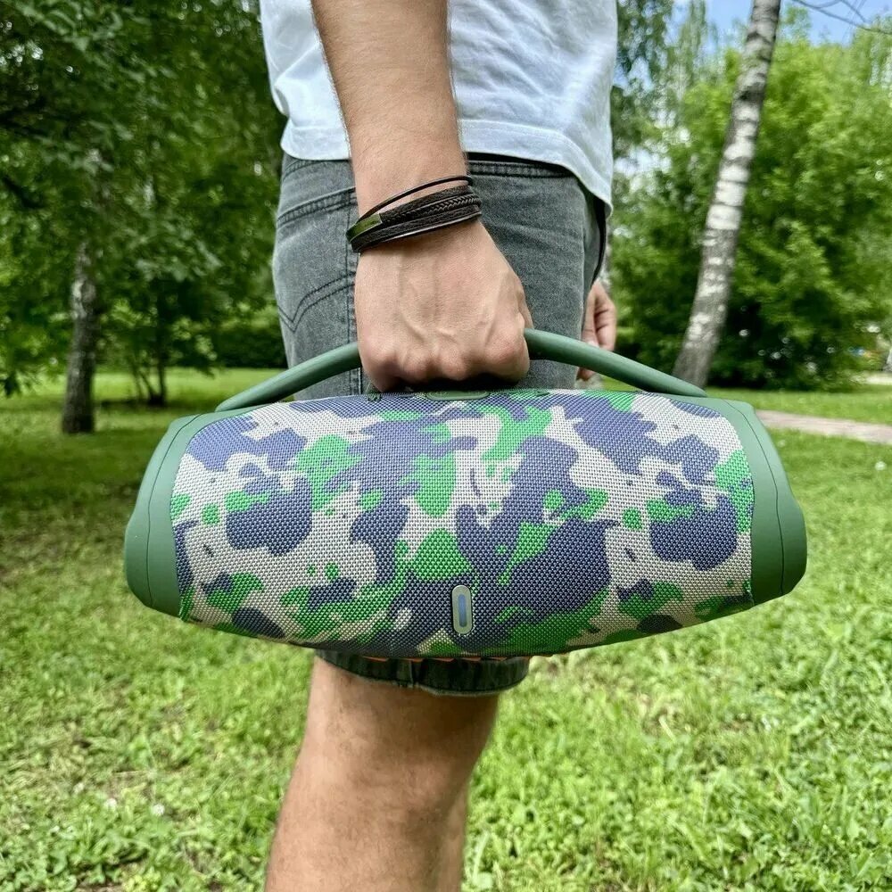 Портативная колонка BOOMBOX 3 черный / Блютуз колонка беспроводная