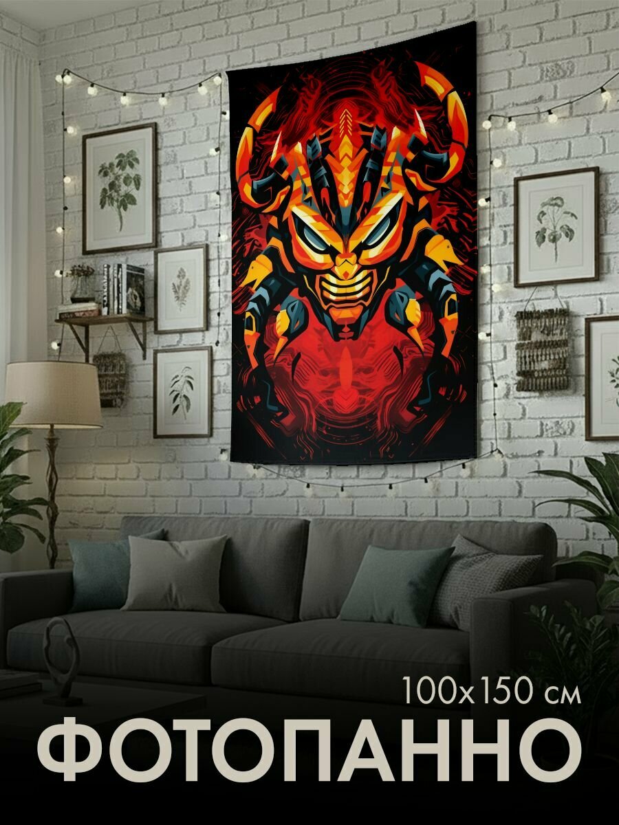 Панно тканевое PrintyFull / 100x150 см / графический