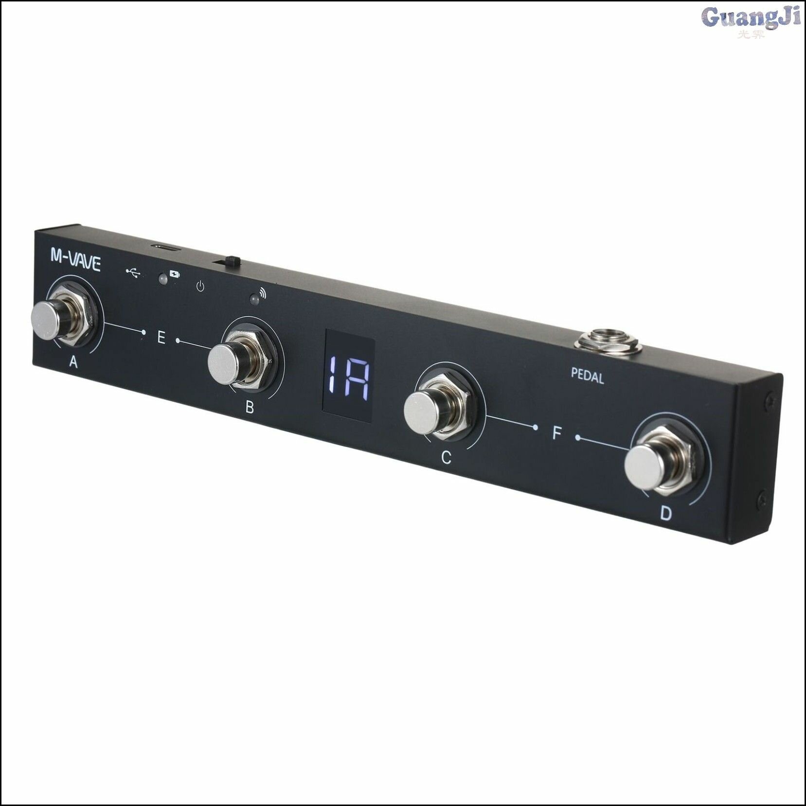 M-VAVE Chocolate BT 4-кнопочный перезаряжаемый беспроводной MIDI-контроллер (combuy)qw