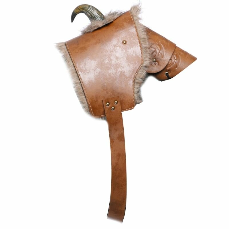 Средневековые доспехи викингов кожаные Наплечные Доспехи-Левое Плечо
