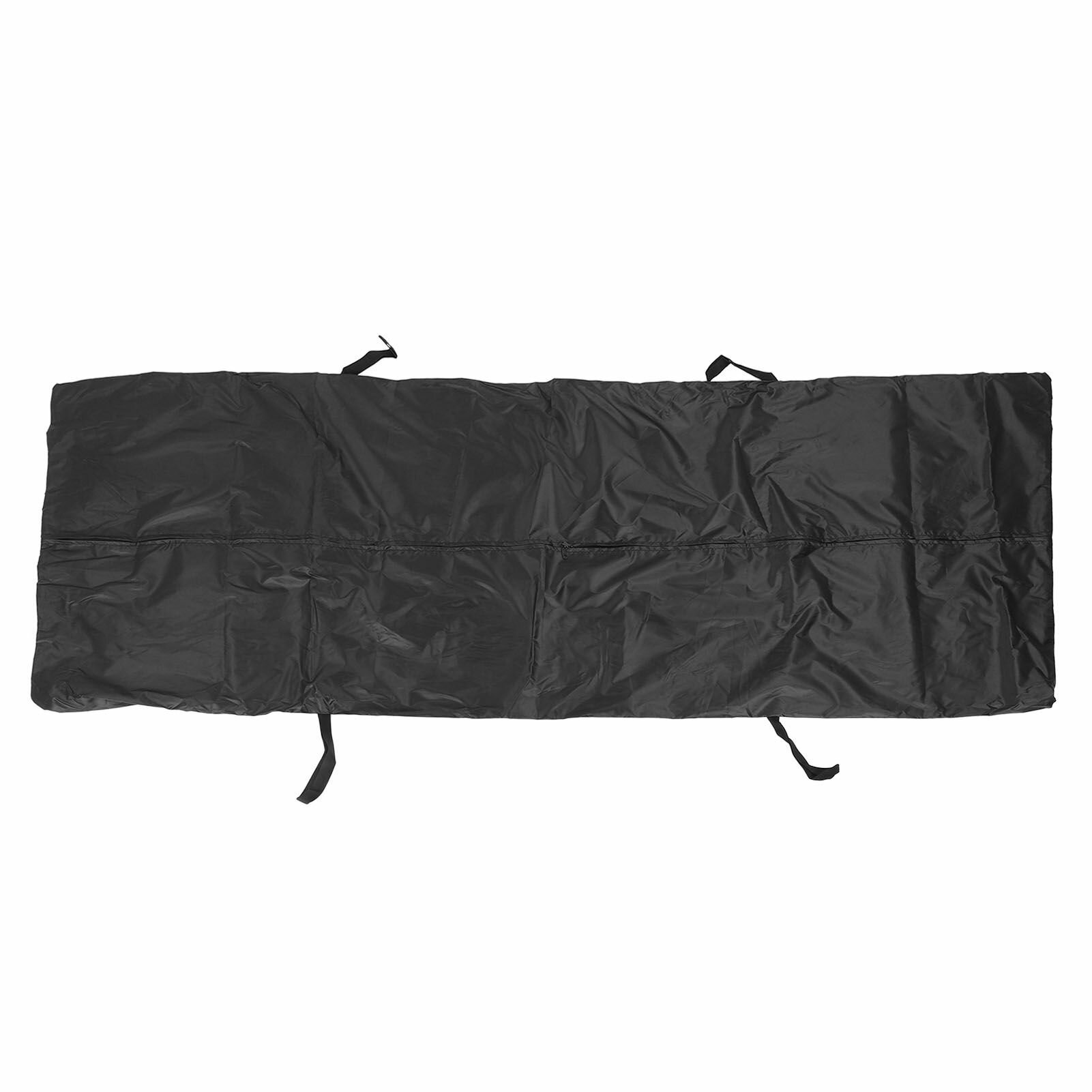 Черный герметичный мешок для хранения трупов из ткани Оксфорд 210D с 4 ручками, портативный многофункциональный мешок для хранения трупов для транспортировки в похоронные бюро и больницы, 150 x 60 см
