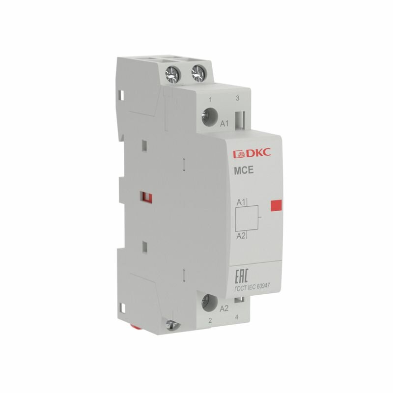 Контактор модульный max типа MCE 2P 16A 240В 2НО YON, DKC MCE-16-20-A240 (1 шт.)