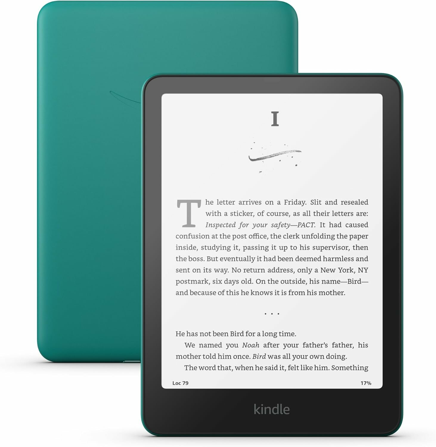 Электронная книга Amazon Kindle Paperwhite(2024) 12th Gen 7,16Гб , Зеленая