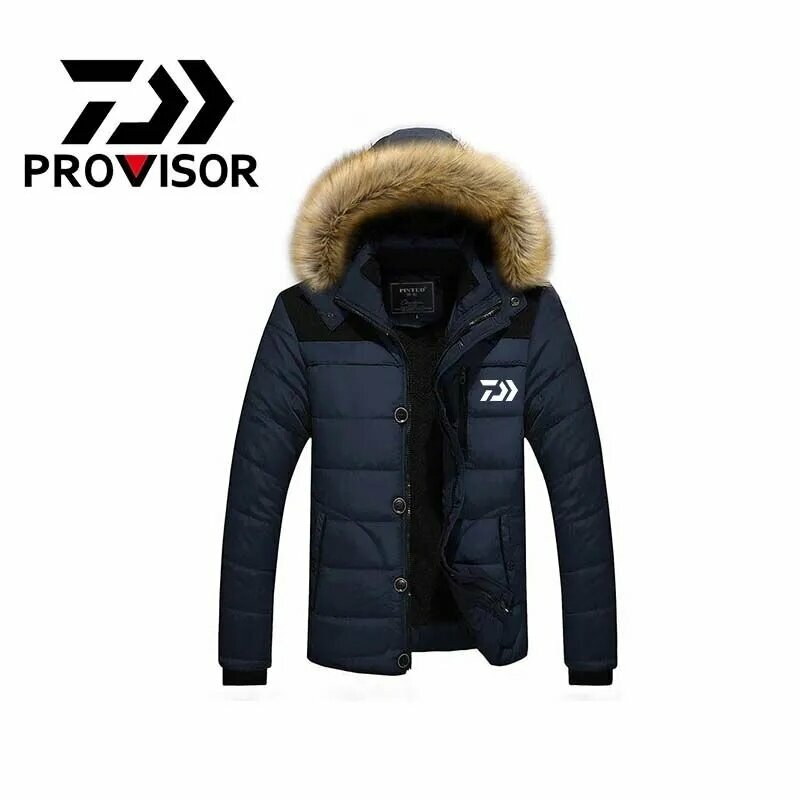 DAIWA зимняя новая мужская утолщенная куртка для рыбалки и велоспорта