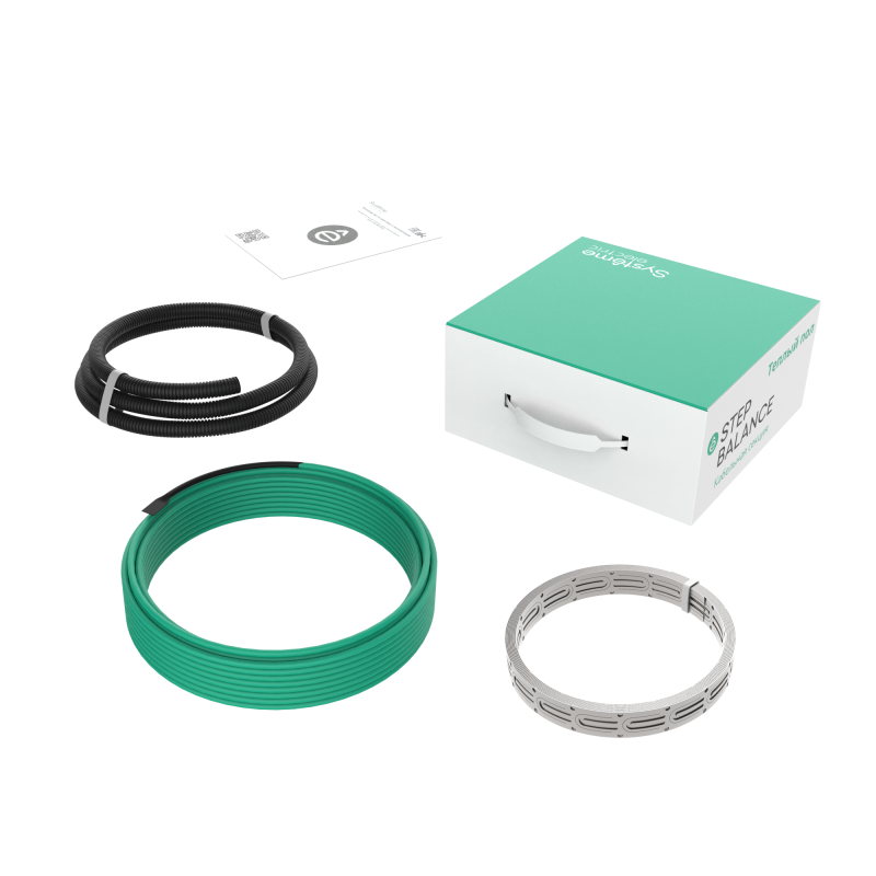 Секция кабельная (теплый пол) Step Balance 18Вт/м 990Вт 55м SE, SCHNEIDER ELECTRIC SBC018055 (1 шт.)