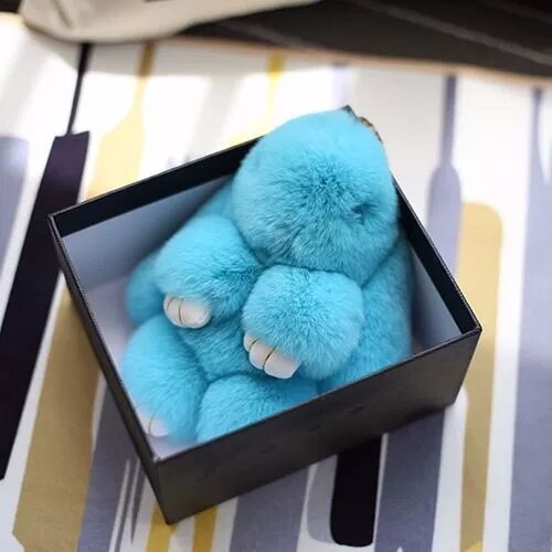 Натуральный плюшевый кролик-украшение, аксессуар из меха рекс-кролика, плюшевый кулон для телефона, сумки, рюкзака,