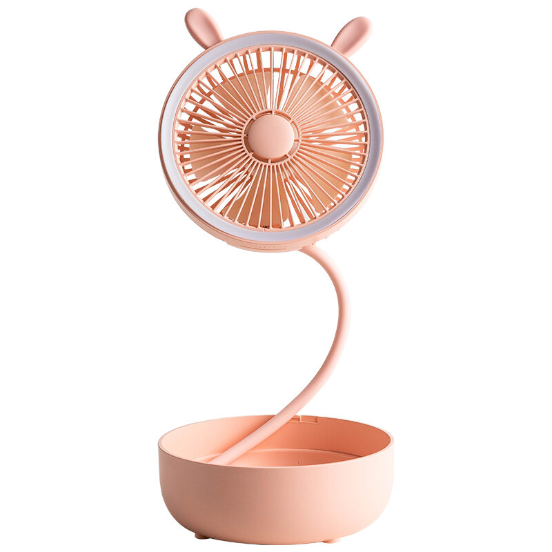 Настольный вентилятор VITAMER folding fill light fan - rabbit
